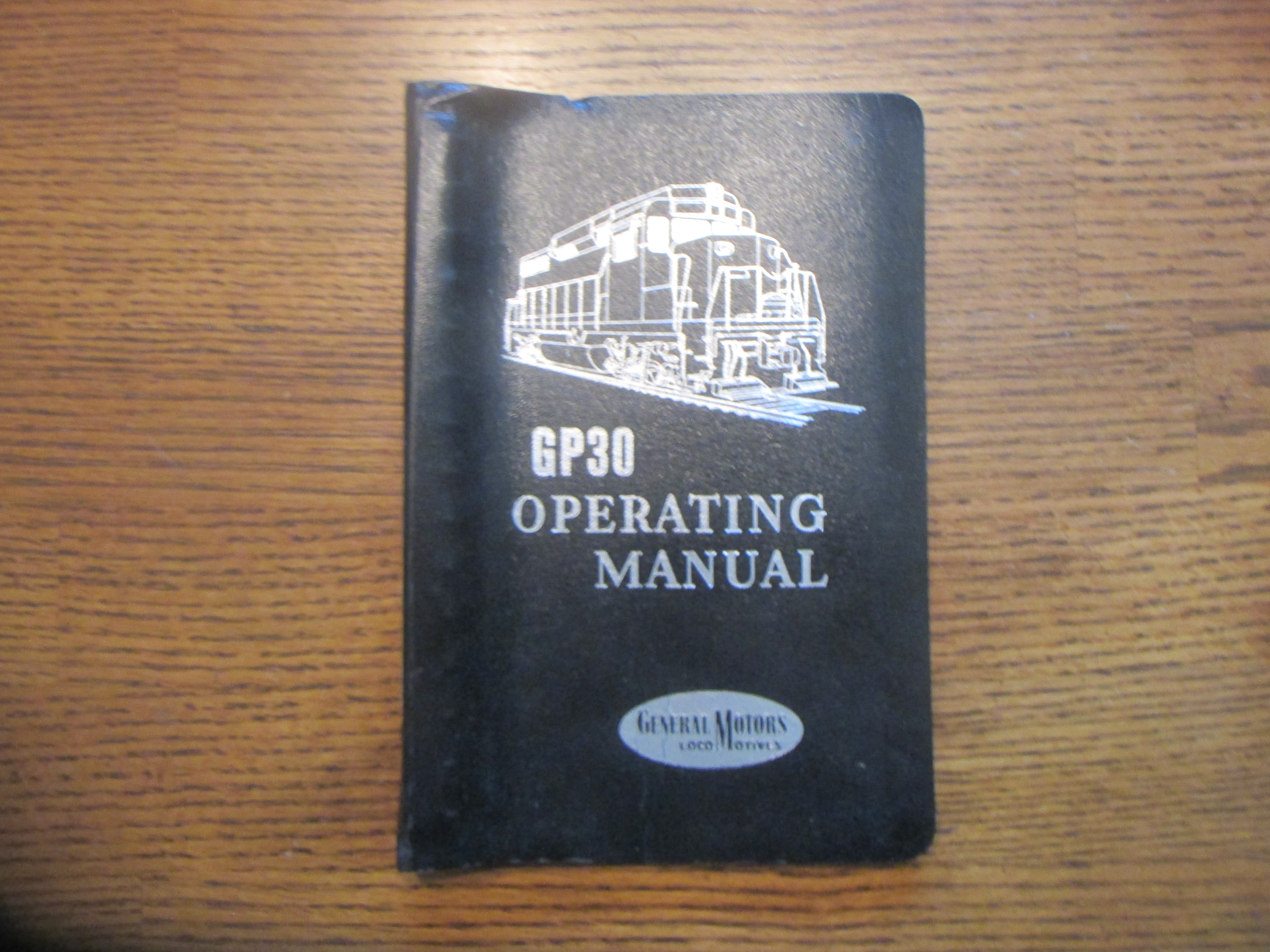 General Motors Operating Manual for GP30 – Midwest Railroad Emporium